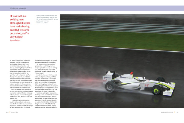Brawn BGP 001/02 "The Autobiography of Jenson Button's World Champions ...