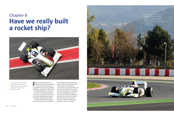 Brawn BGP 001/02 "The Autobiography of Jenson Button's World Champions ...
