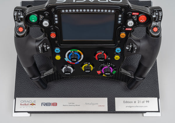 Oracle Red Bull Racing RB18 Steering Wheel (2022) – Amalgam Collection
