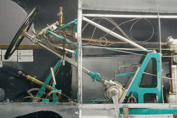 Aston Martin 'Razor Blade' - 150cm Half Tone Flat Bed Print - Side Vie ...