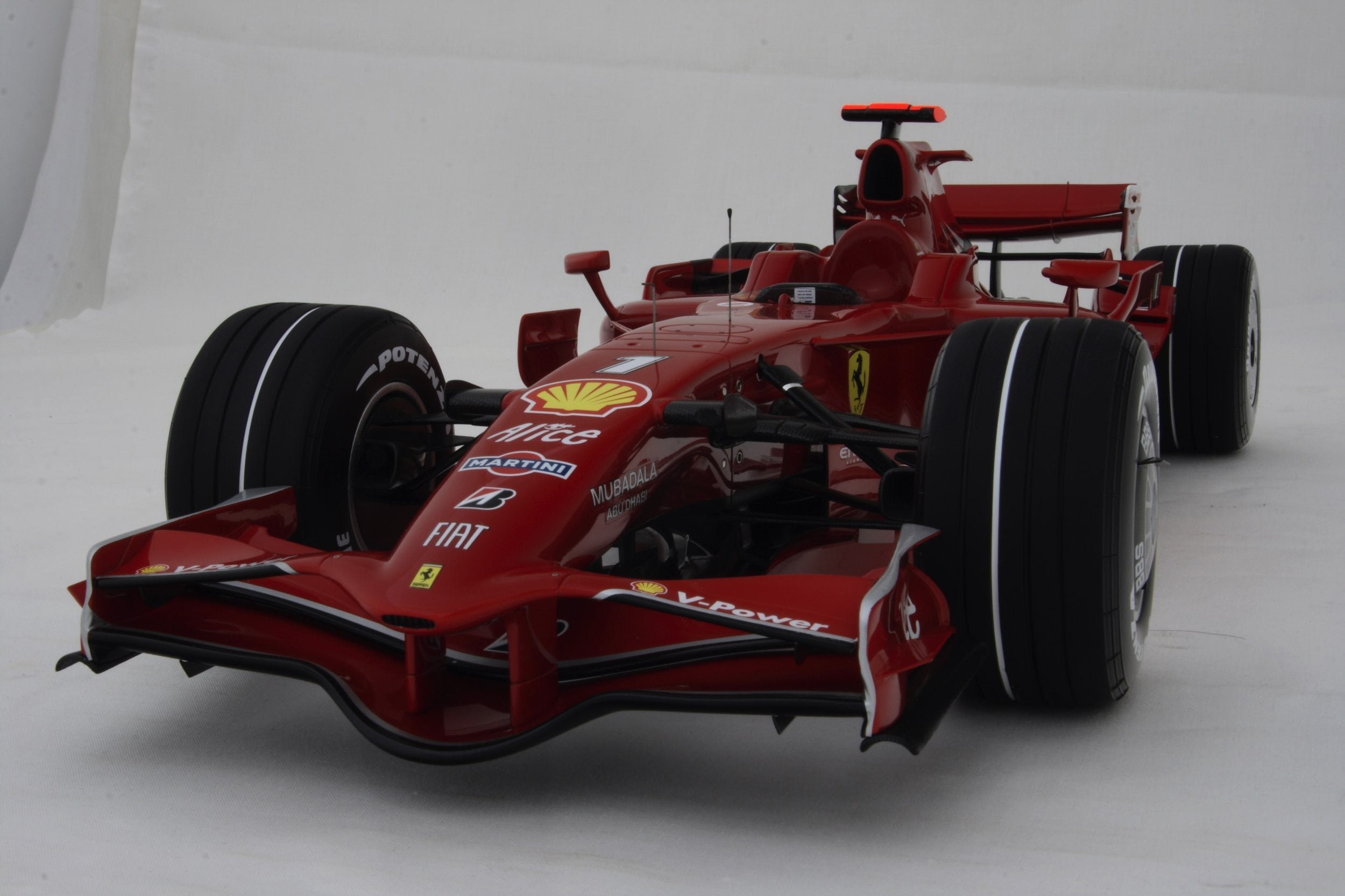 Imagen Del Ferrari F2008 Ferrari F2008 Amalgam Signed Model By Halmo
