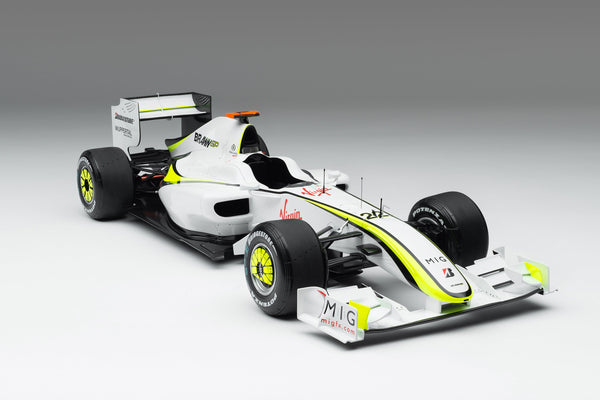 Brawn BGP 001 - 2009 Monaco Grand Prix - Button – Amalgam Collection