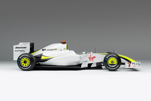 Brawn BGP 001 - 2009 Monaco Grand Prix - Button – Amalgam Collection