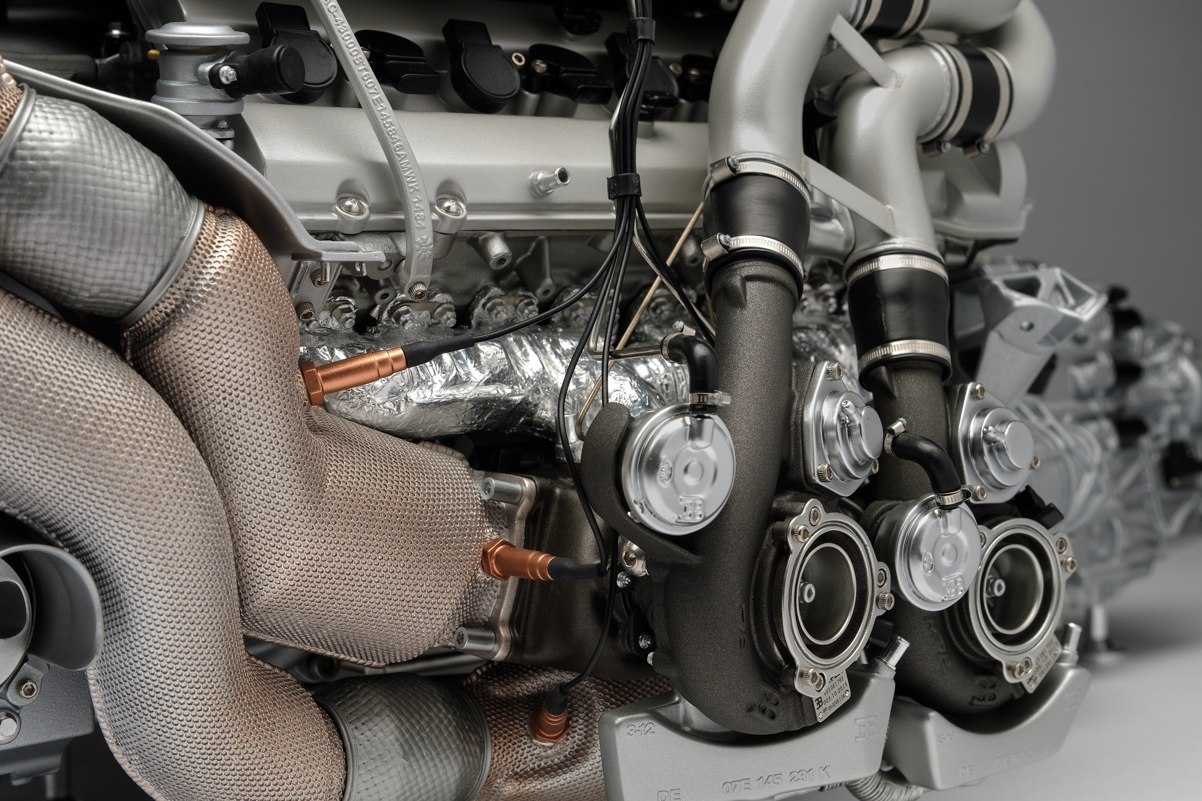 2017 Bugatti Chiron Engine Bugatti Chiron Ride Along — Driving 261