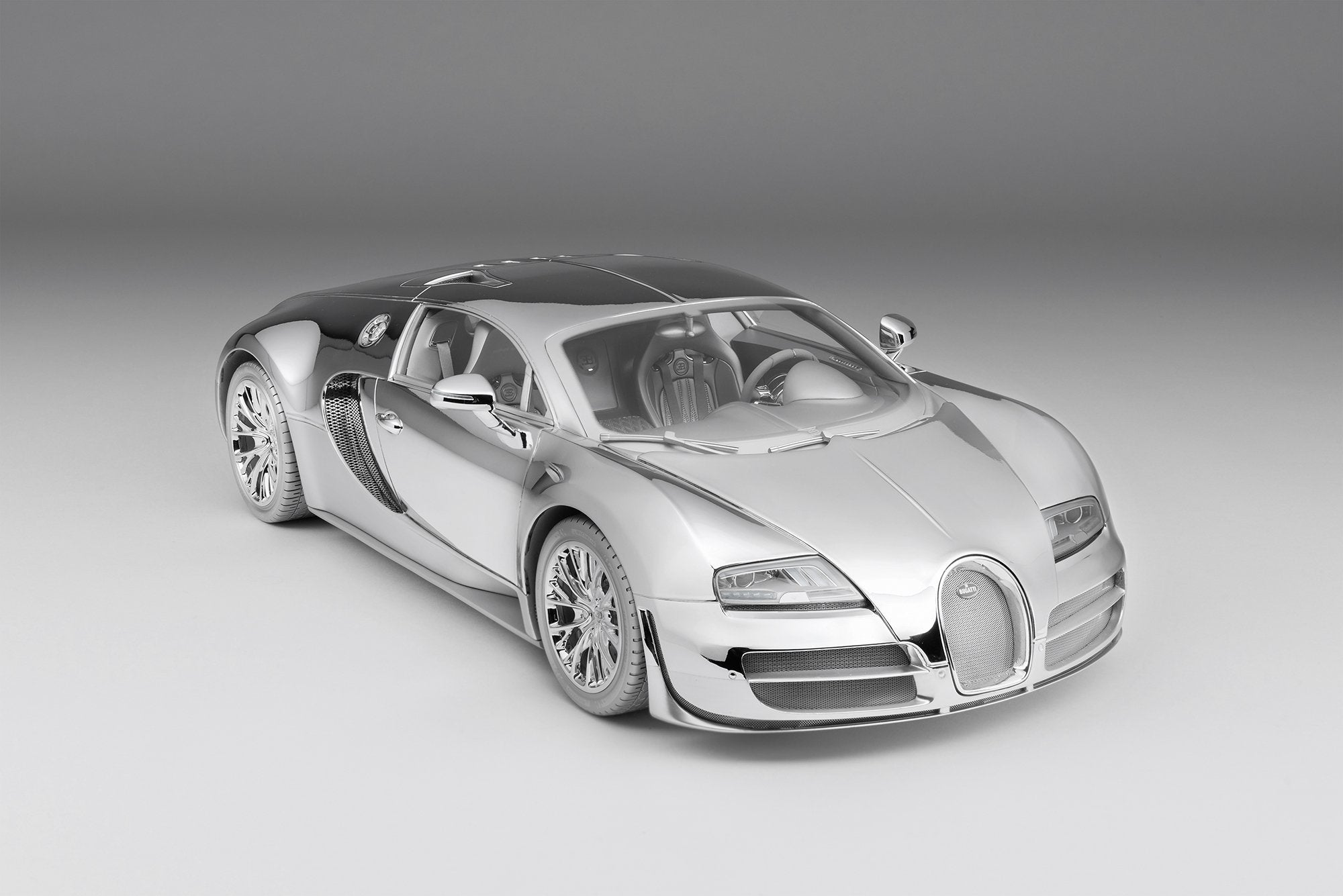 Chrome Bugatti Veyron