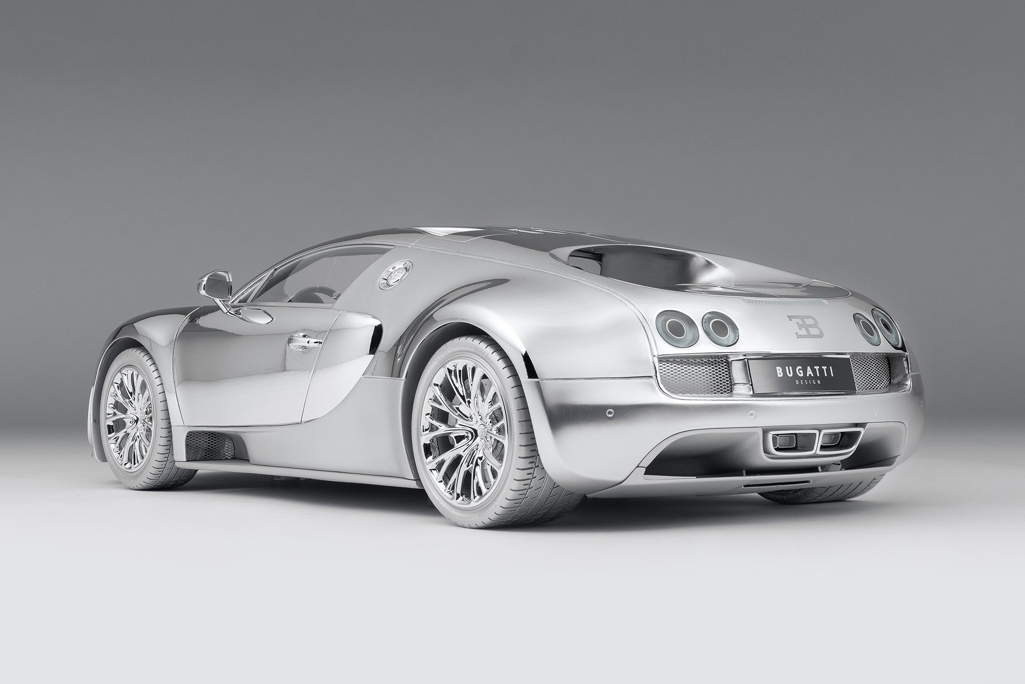 Chrome Bugatti Veyron