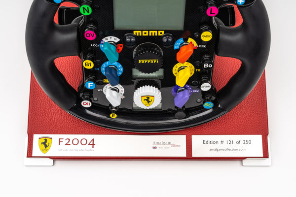 Ferrari F2004 (2004) Steering Wheel – Amalgam Collection