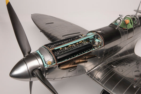 1940 Mk 1a Spitfire - Bare Aluminium Finish – Amalgam Collection