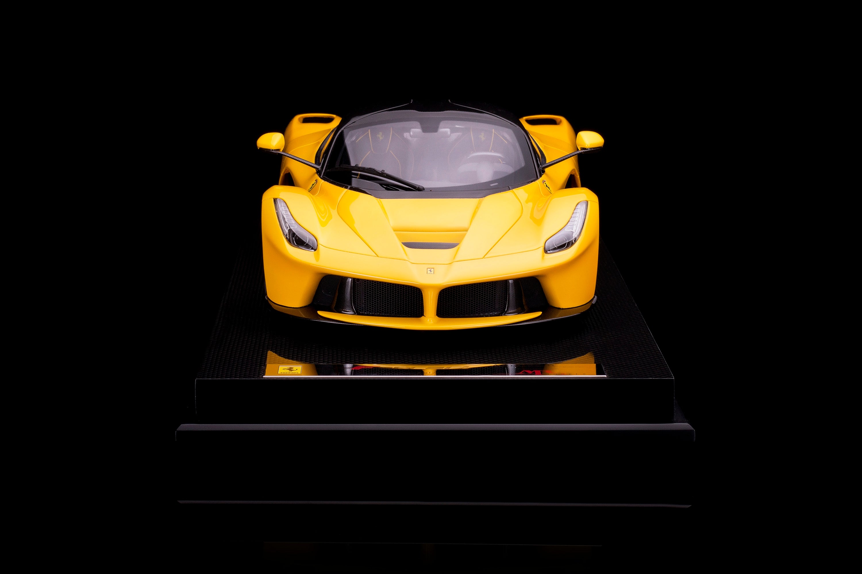 Ferrari Laferrari Yellow BBR Ferrari LaFerrari In Yellow Modena With